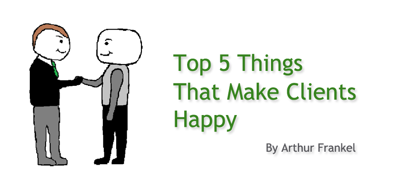 » Blog: Top 5 Things That Make Clients Happy - Solution Street Blog